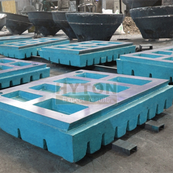Movable Fixed Jaw Plate Suit Metso Nordberg C96 Jaw Crusher Spare Parts ...