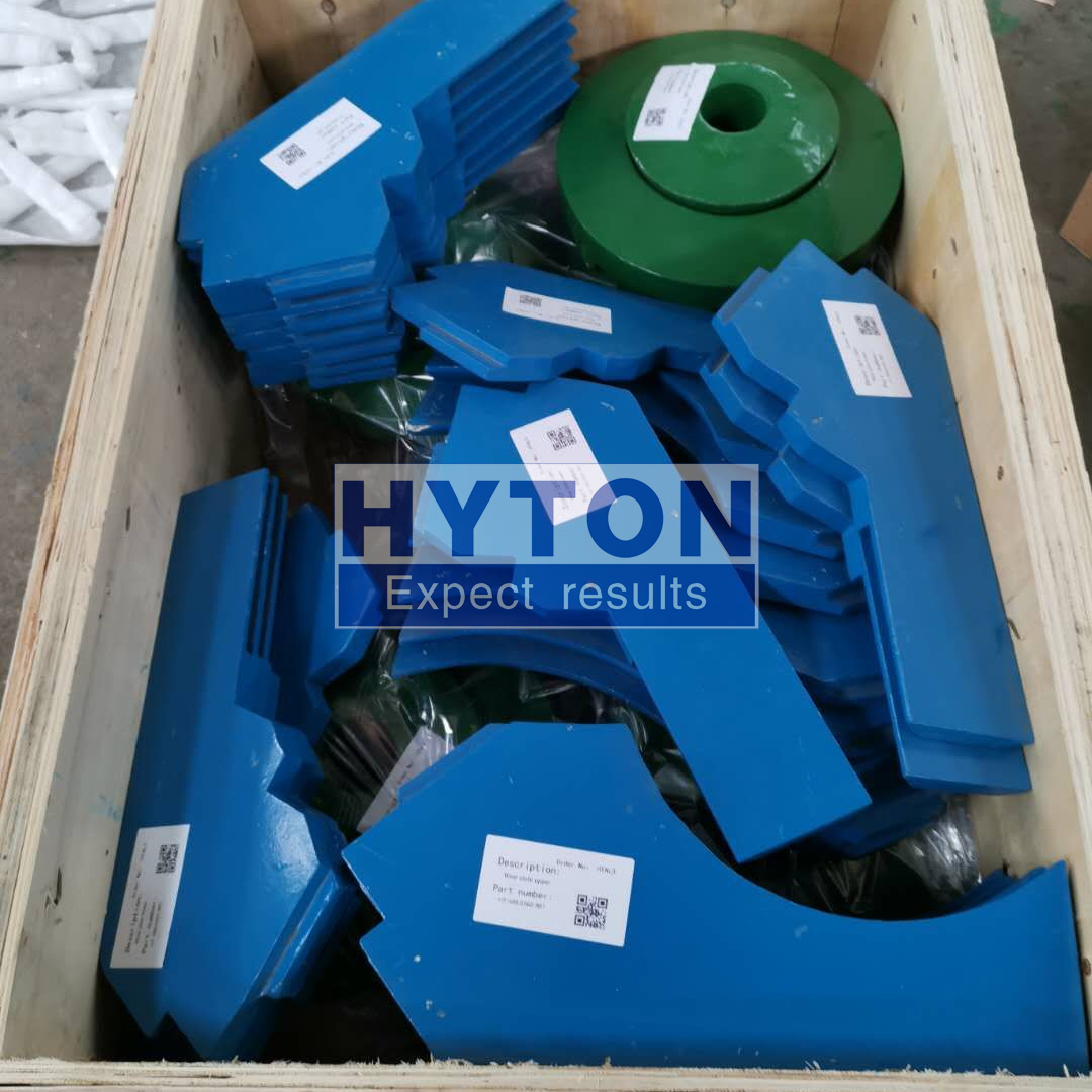 Mining Machine Parts Upper and Lower Plate Suit to Sandvik CV229 VSI ...