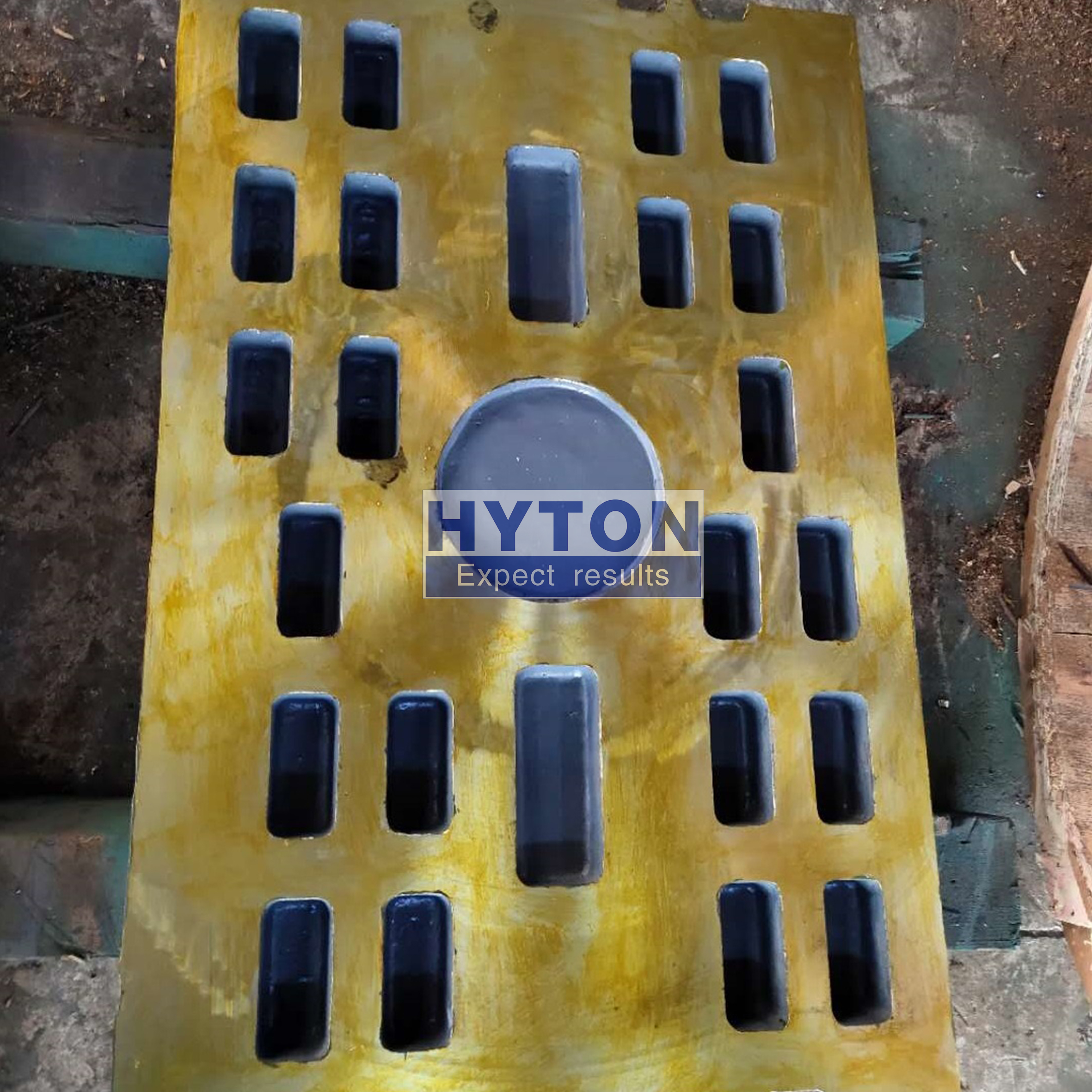Mn18 Mn22 Wear Liners Jaw Plate Suit to Sandvik CJ408 Jaw Crusher from ...